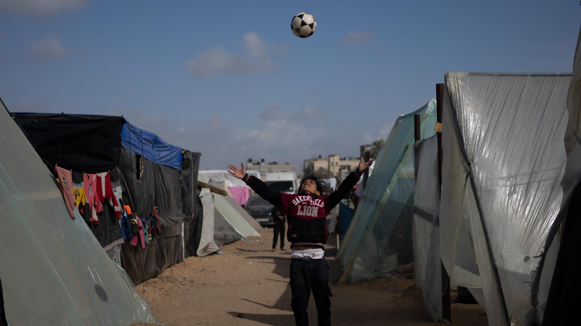 Displaced family's year of fleeing across devastated Gaza Strip | kvue.com
