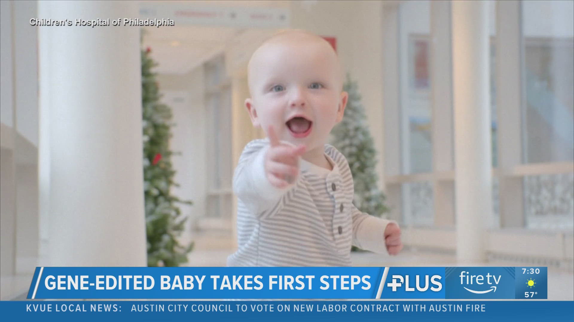 Gene-edited baby marks milestone with first steps | kvue.com