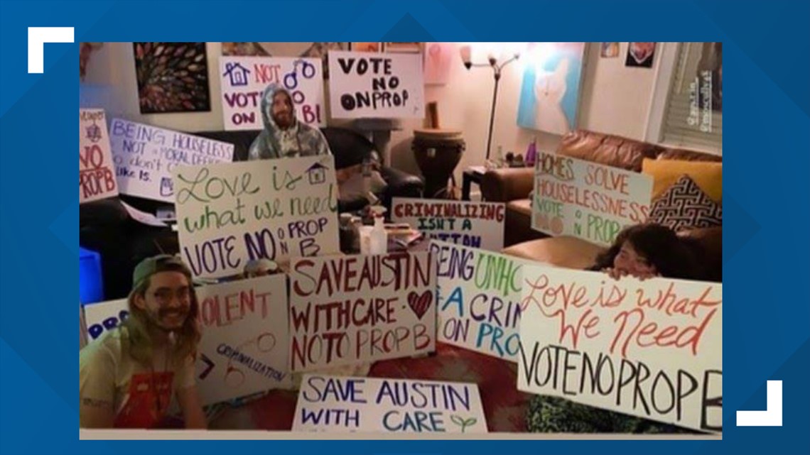 Volunteers take Austin's homeless to the polls to vote against Prop B ...