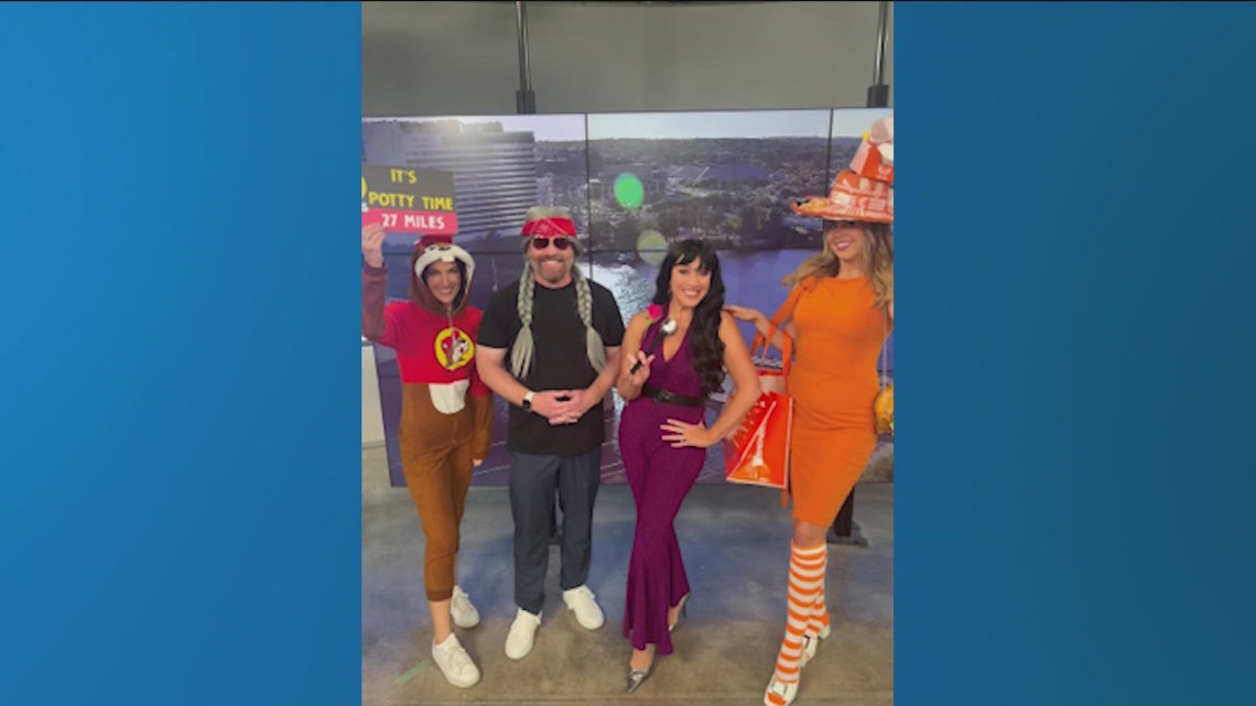 KVUE Daybreak team shows off 2025 Halloween costumes | kvue.com