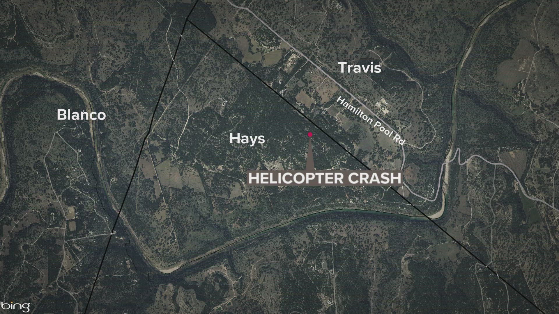 Helicopter crashes near Round Mountain in Hays County; minor injuries ...