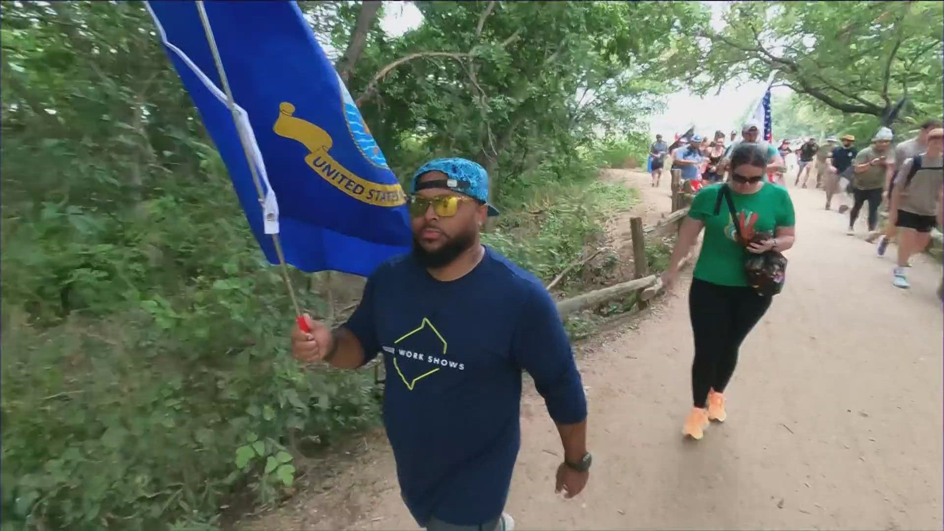 Ruck March for Memorial Day along Austin's hike-and-bike trail | kvue.com