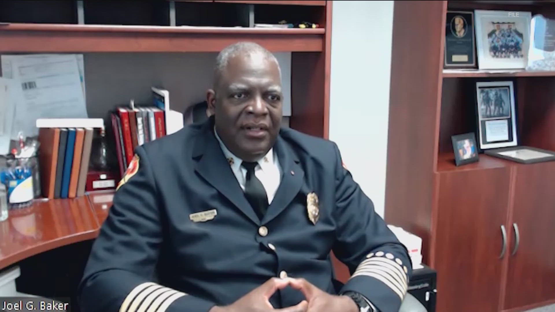 Austin union calls for vote against Fire Chief Joel Baker | kvue.com