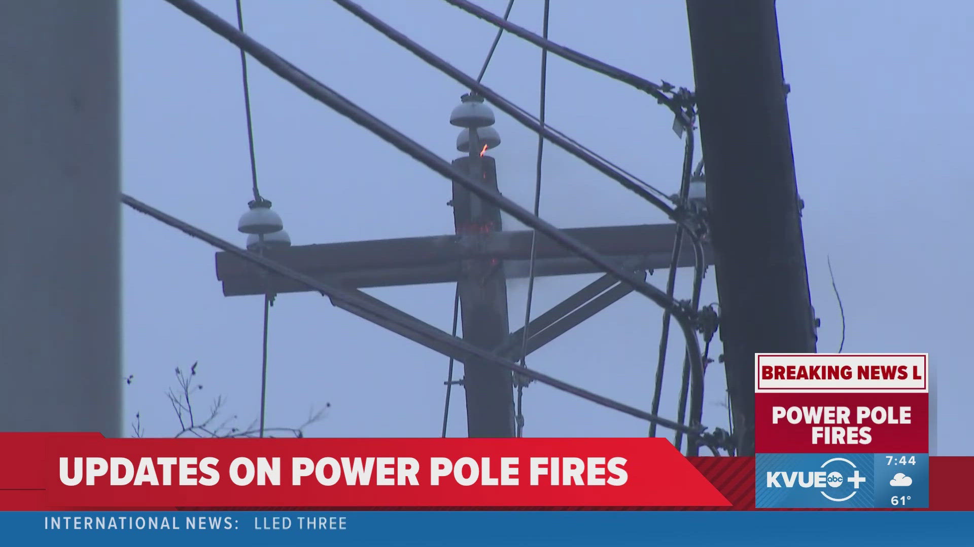 Electric pole fires cause power outages in Travis, Hays and Bastrop ...