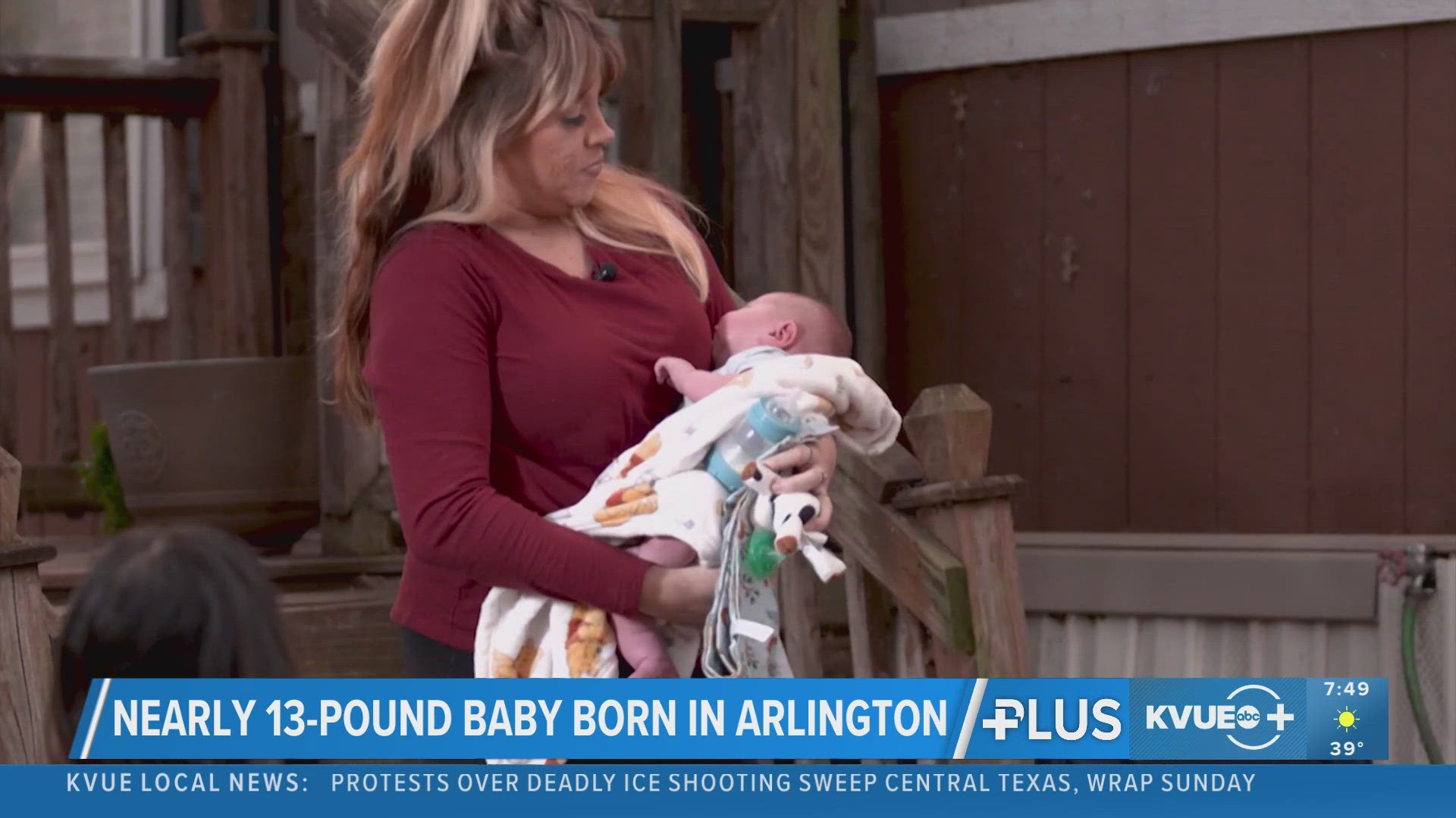 Nearly 13-pound baby born in Arlington, Texas | kvue.com