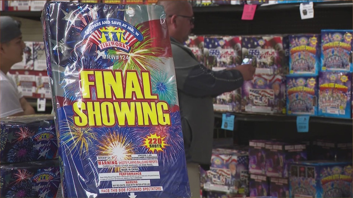 Firework sales continue through Jan. 1 in Central Texas | kvue.com