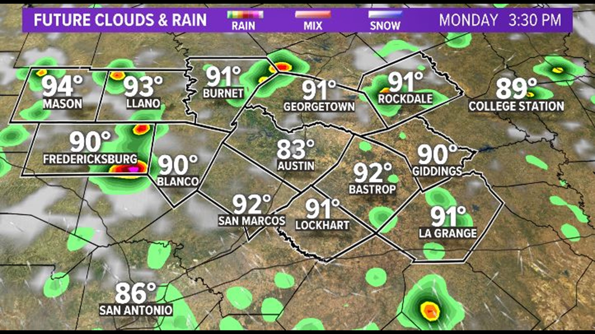 Wet weather pattern continues Monday; tracking the tropics closely this ...