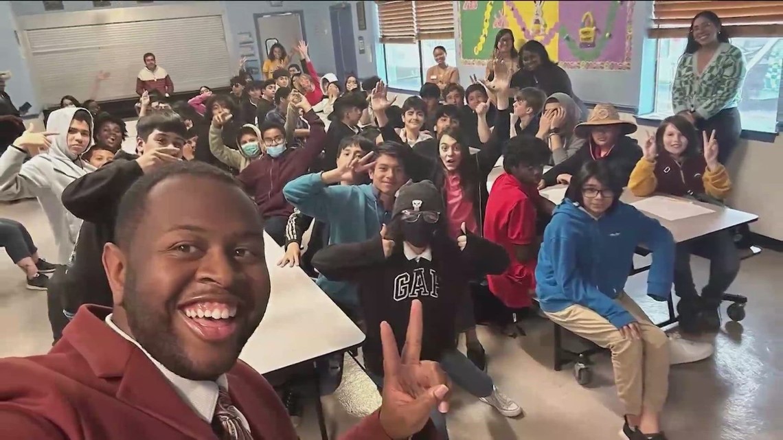 KVUE's Eric Pointer visits Cedars International Academy | kvue.com