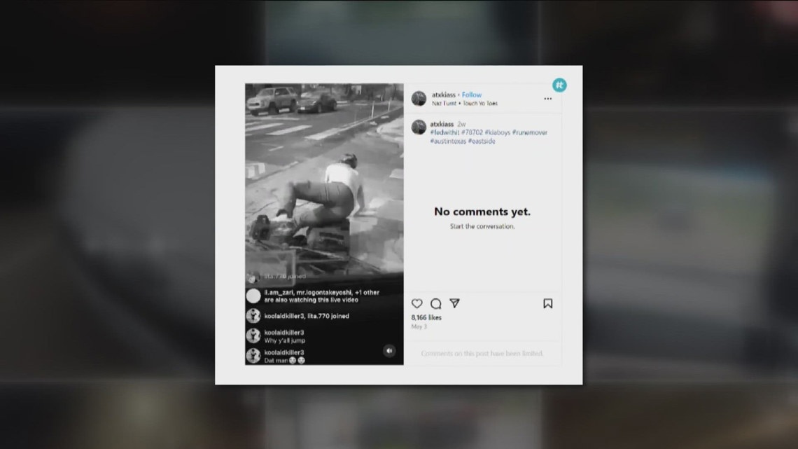 Videos circulating of 'Kia Boyz' stealing vehicles in Austin | kvue.com