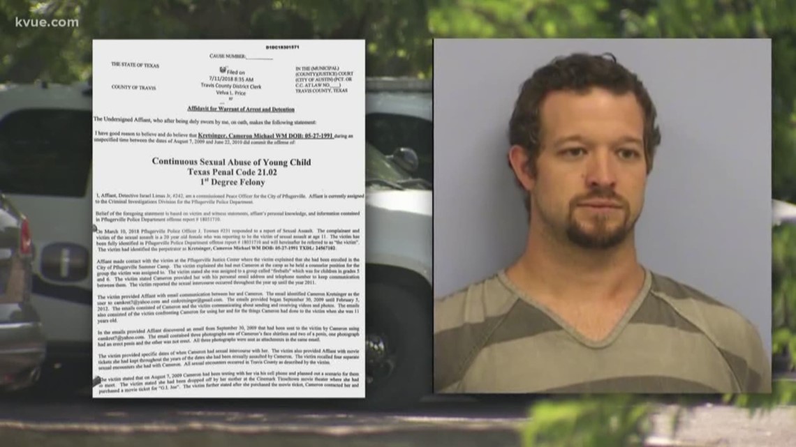 Former camp counselor arrested for sex abuse | kvue.com