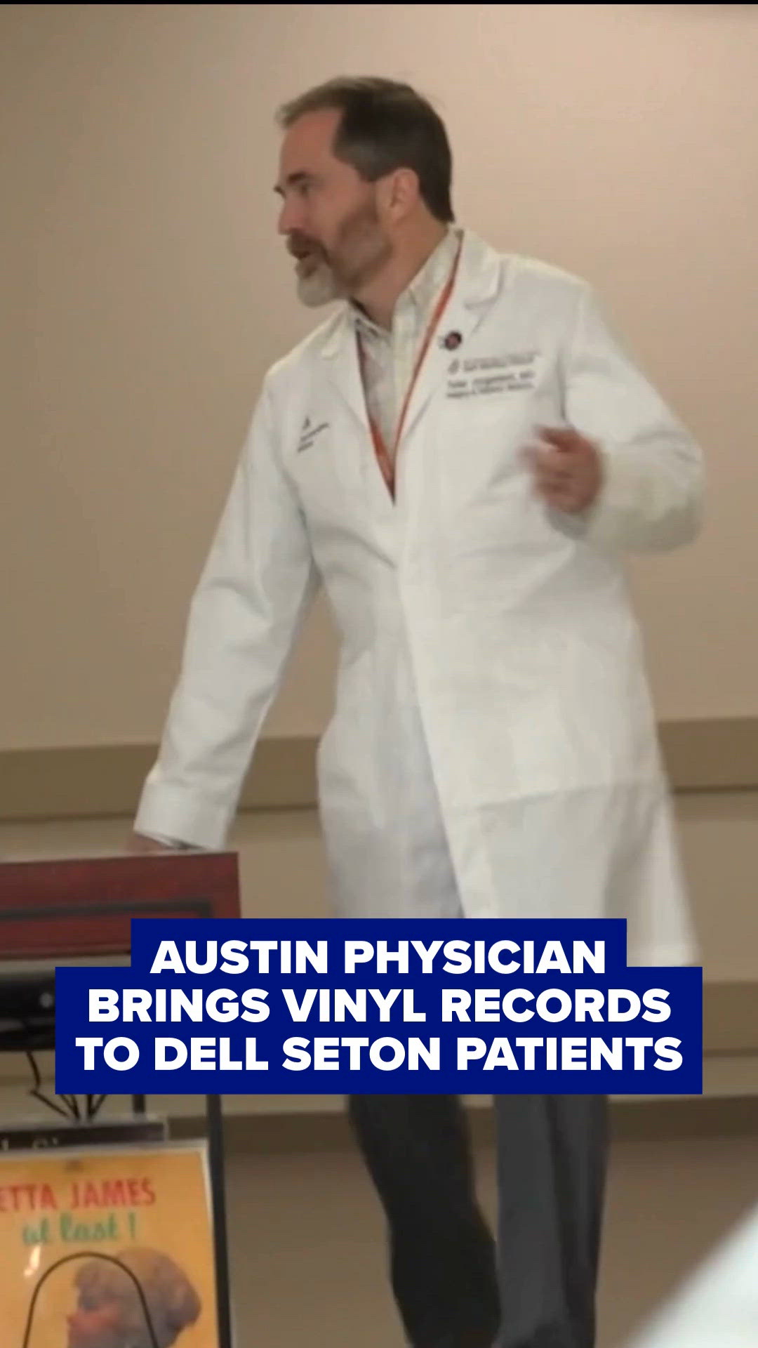 Austin physician provides vinyl records to Dell Seton Medical Center ...