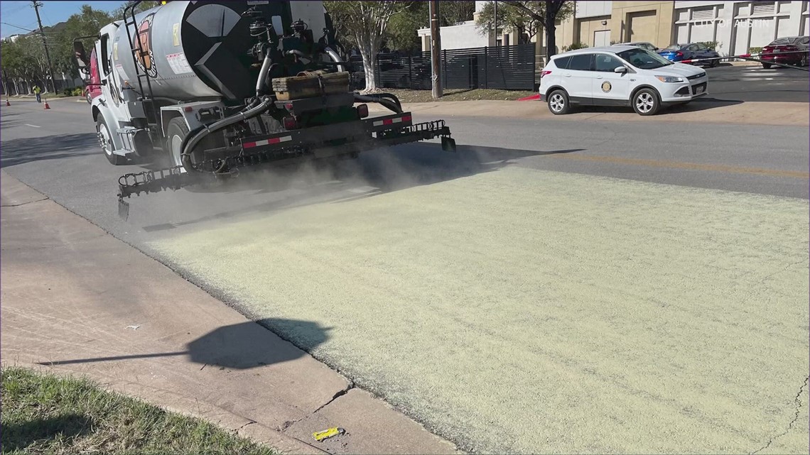 Austin testing new 'cool pavement' technology | kvue.com