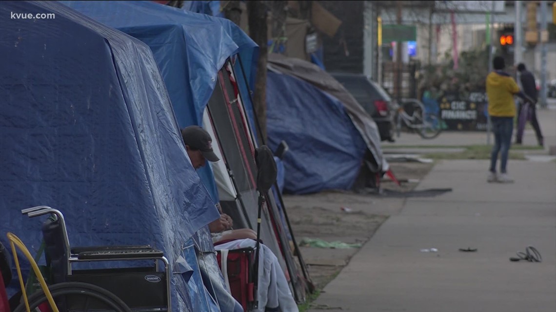20 people moved from Austin homeless camp to shelters | kvue.com