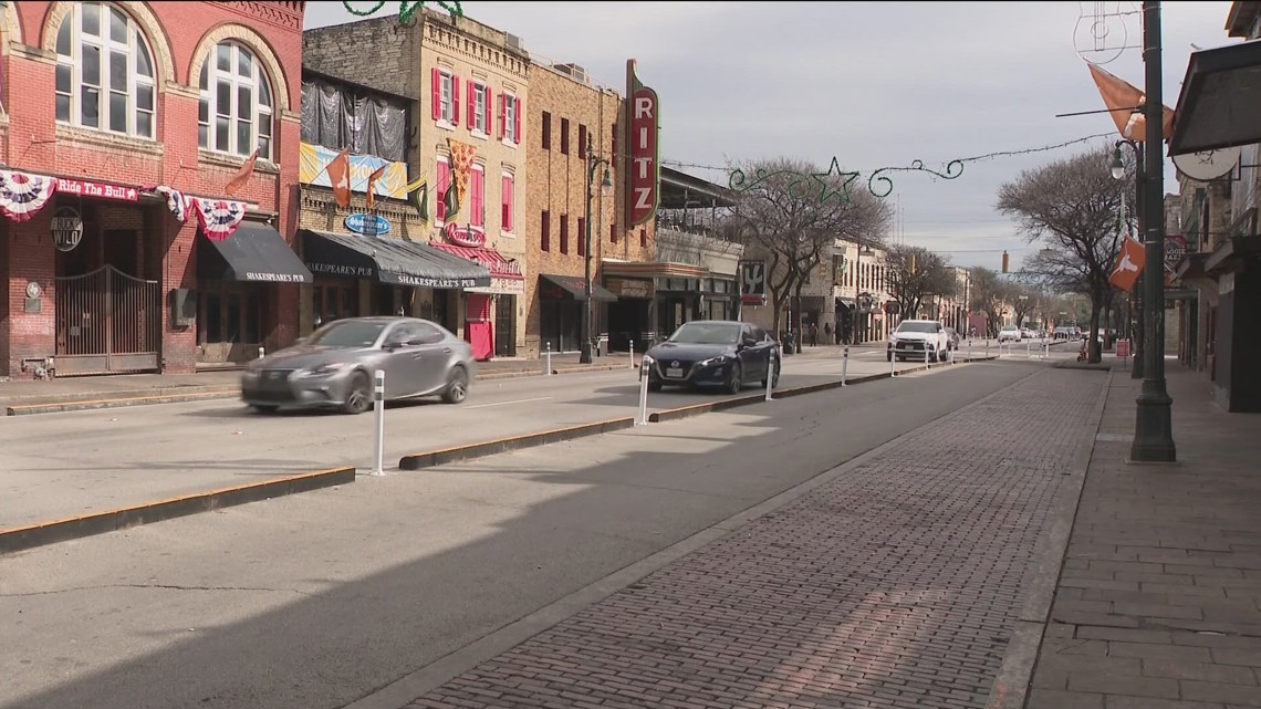 Sixth Street to reopen to Downtown Austin drivers on weekends | kvue.com