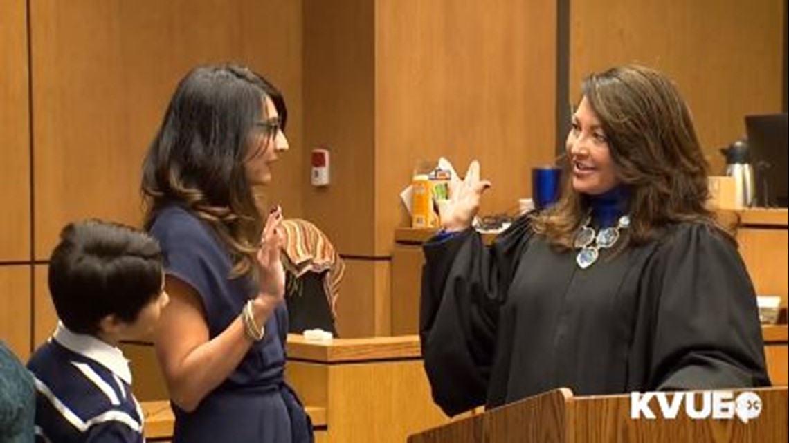 Travis County's first Asian American female judge takes office | kvue.com
