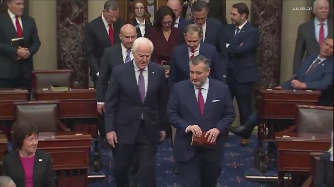 U.S. Sen. Ted Cruz sworn in for third term | kvue.com