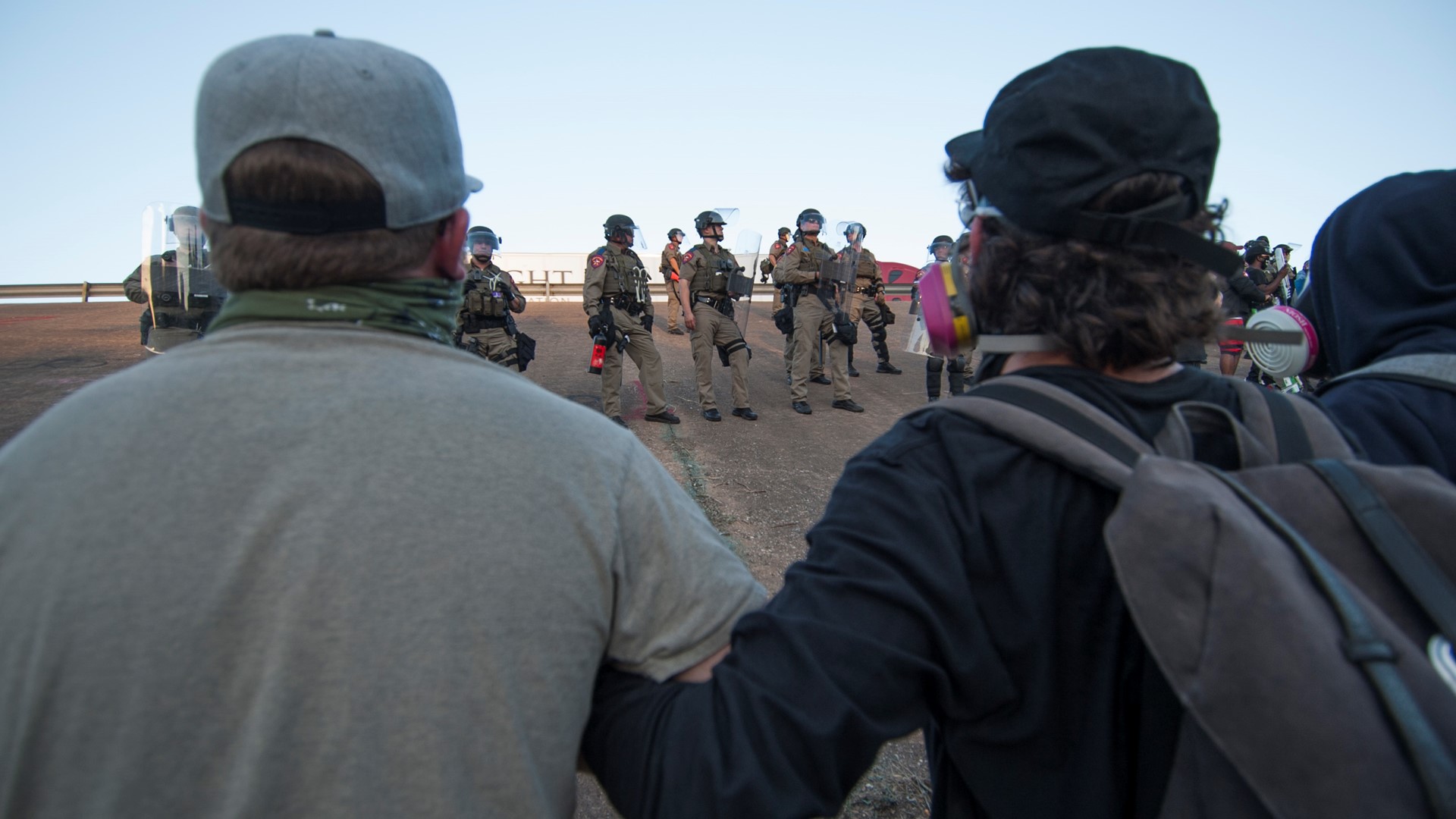 PHOTOS: Protesters march through Downtown Austin for seventh night in a ...