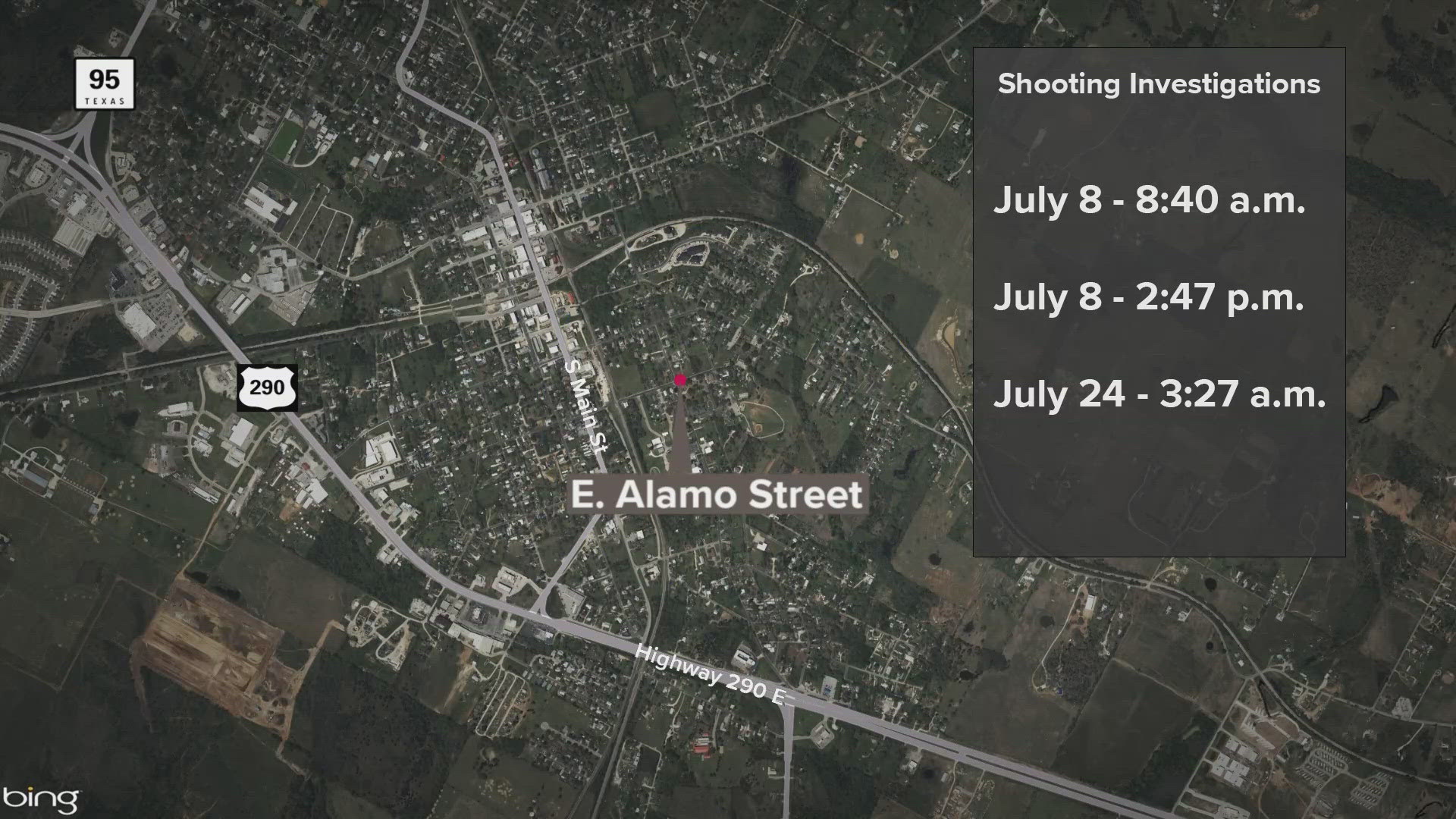 Elgin police investigating 3 drive-by shootings | kvue.com