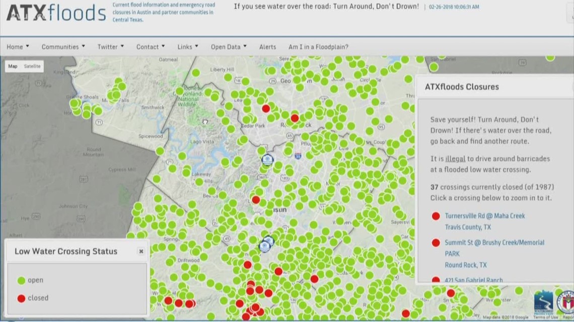 ATX Floods website revamped for Friday release | kvue.com