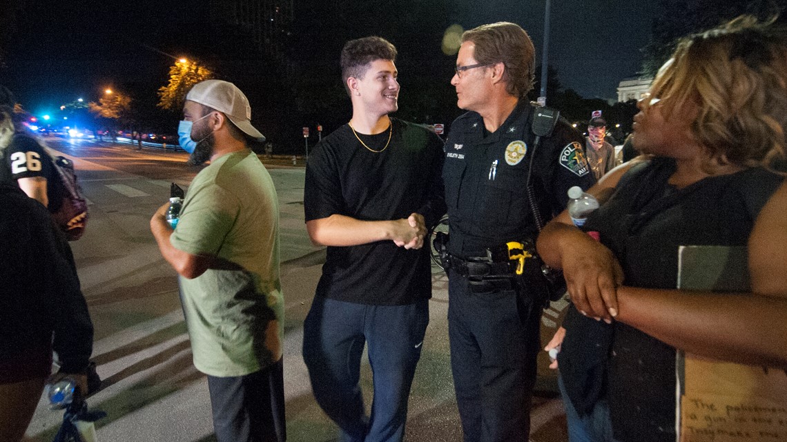 Austin police headquarters protest on Monday | kvue.com