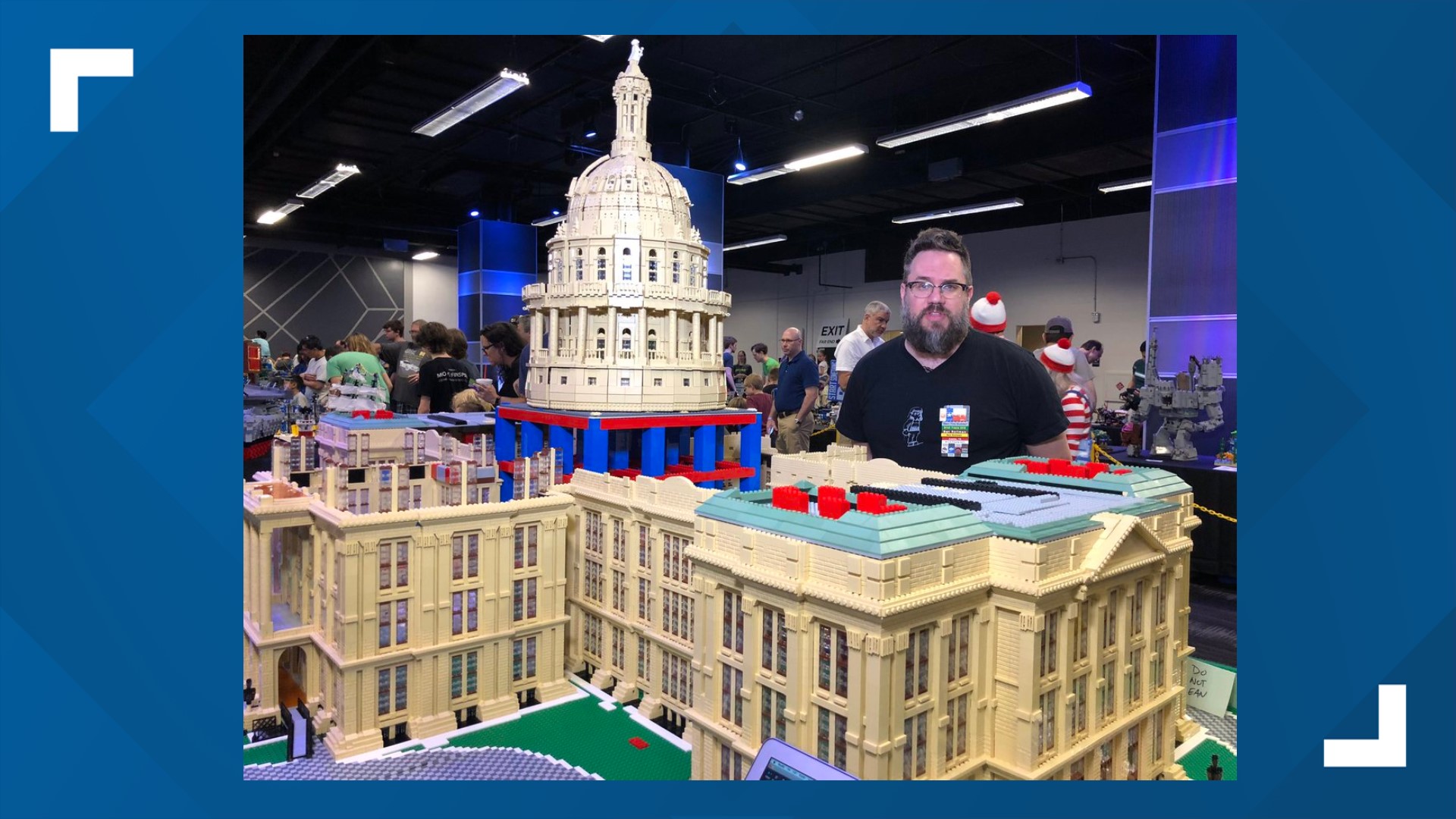 LEGO replica of Texas State Capitol unveiled at Capitol Visitors Center ...