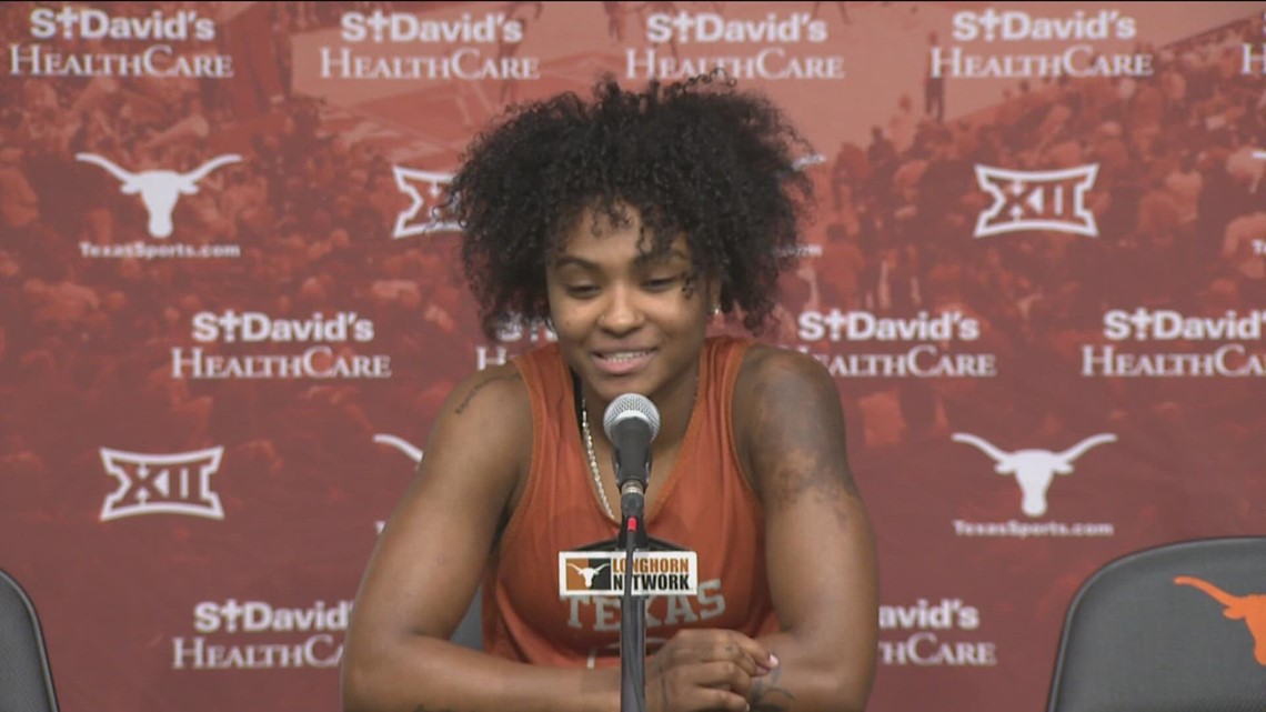 Texas basketball's Rori Harmon welcoming family to Austin for both men ...