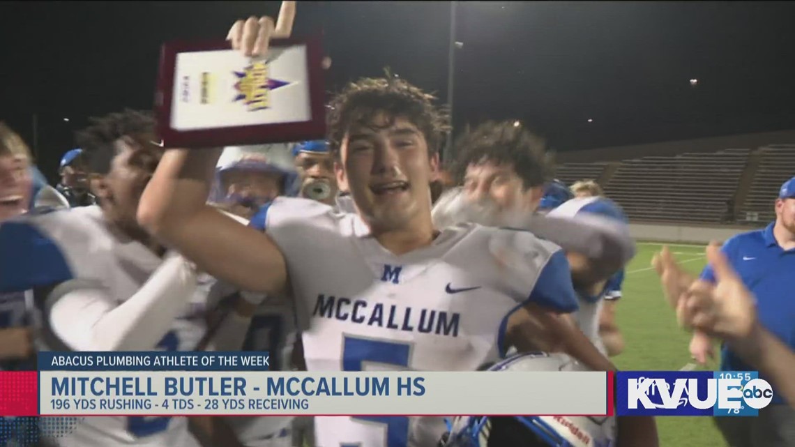 Friday Football Fever Athlete of Week - Sept. 15: McCallum's Mitchell ...
