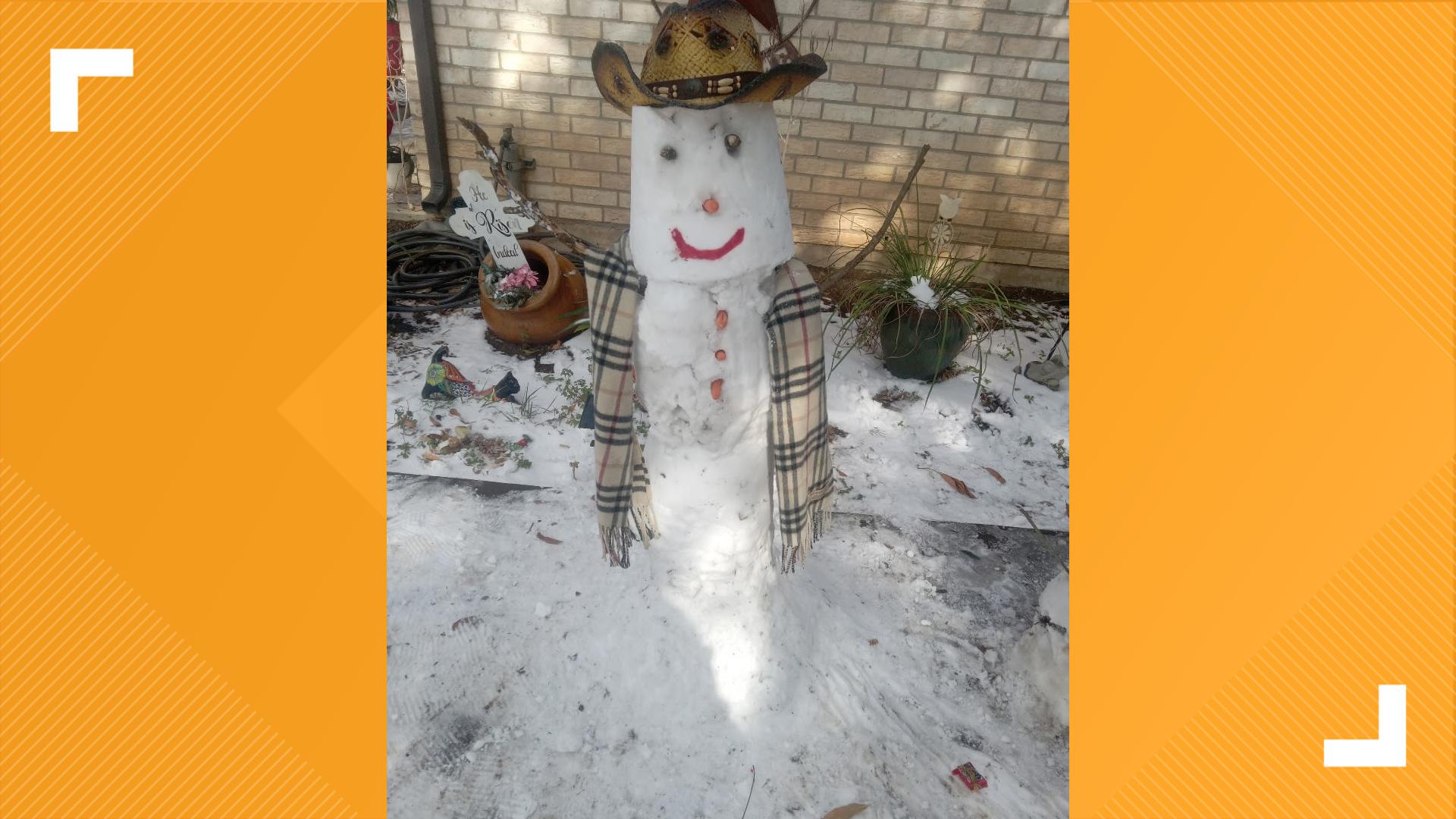 Snow in Austin, Texas: Photos show winter weather across Central Texas ...