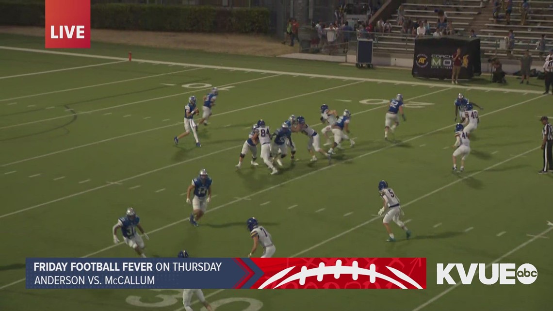 Friday Football Fever on Thursday: Anderson Trojans vs. McCallum ...