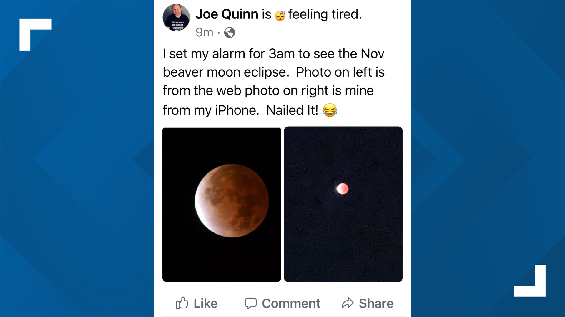 PHOTOS: Partial lunar eclipse - November 2021 | kvue.com