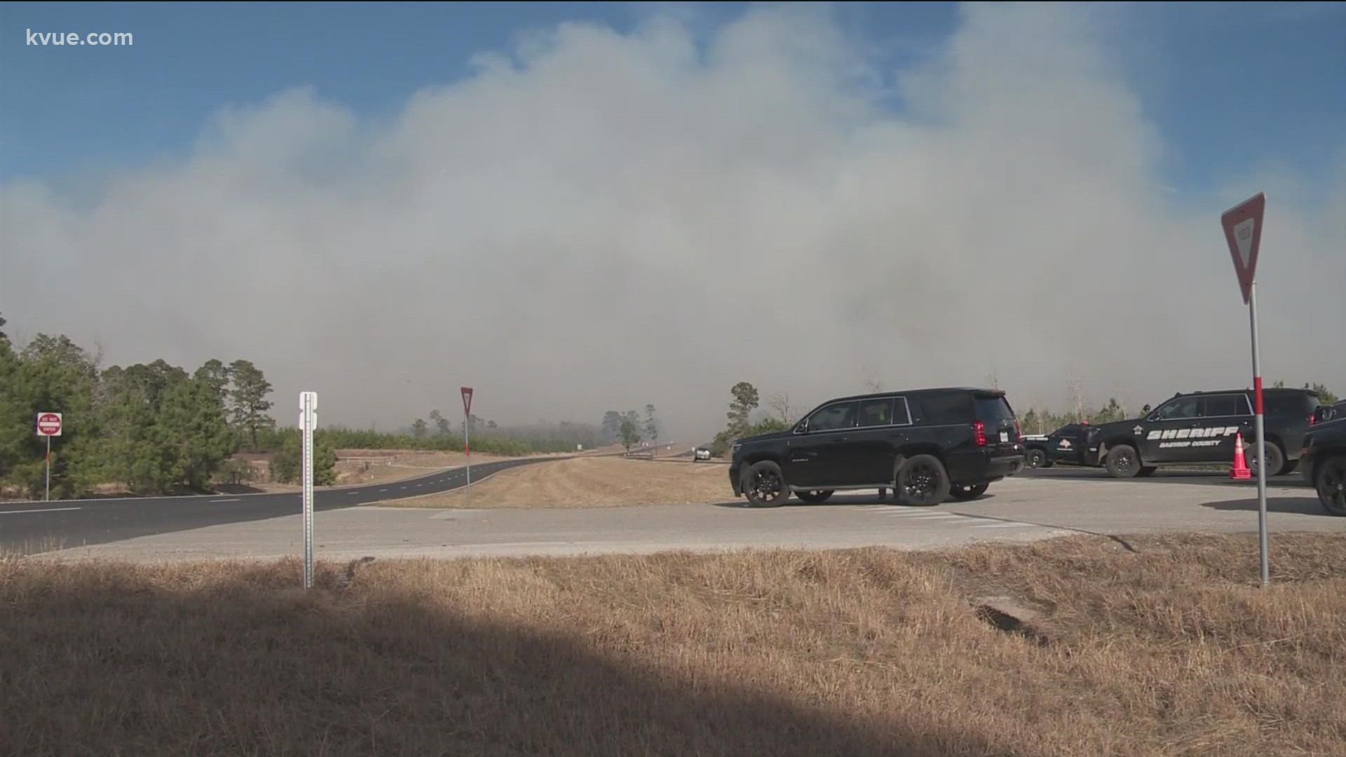 Evacuations underway in Bastrop as fire burns through 630 acres | kvue.com