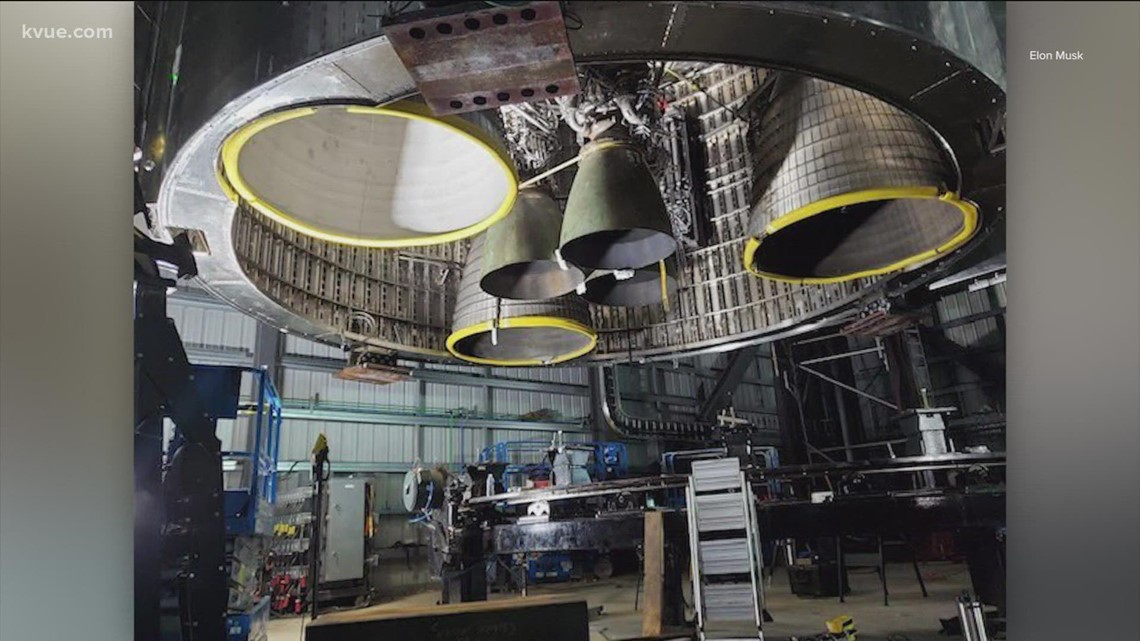 Elon Musk shows off Starbase Factory | kvue.com