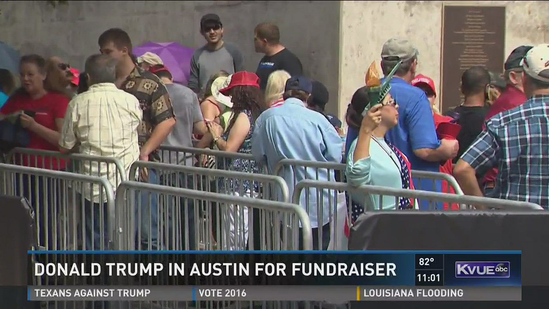 Interactive map: Trumps arrives in Austin Tuesday | kvue.com