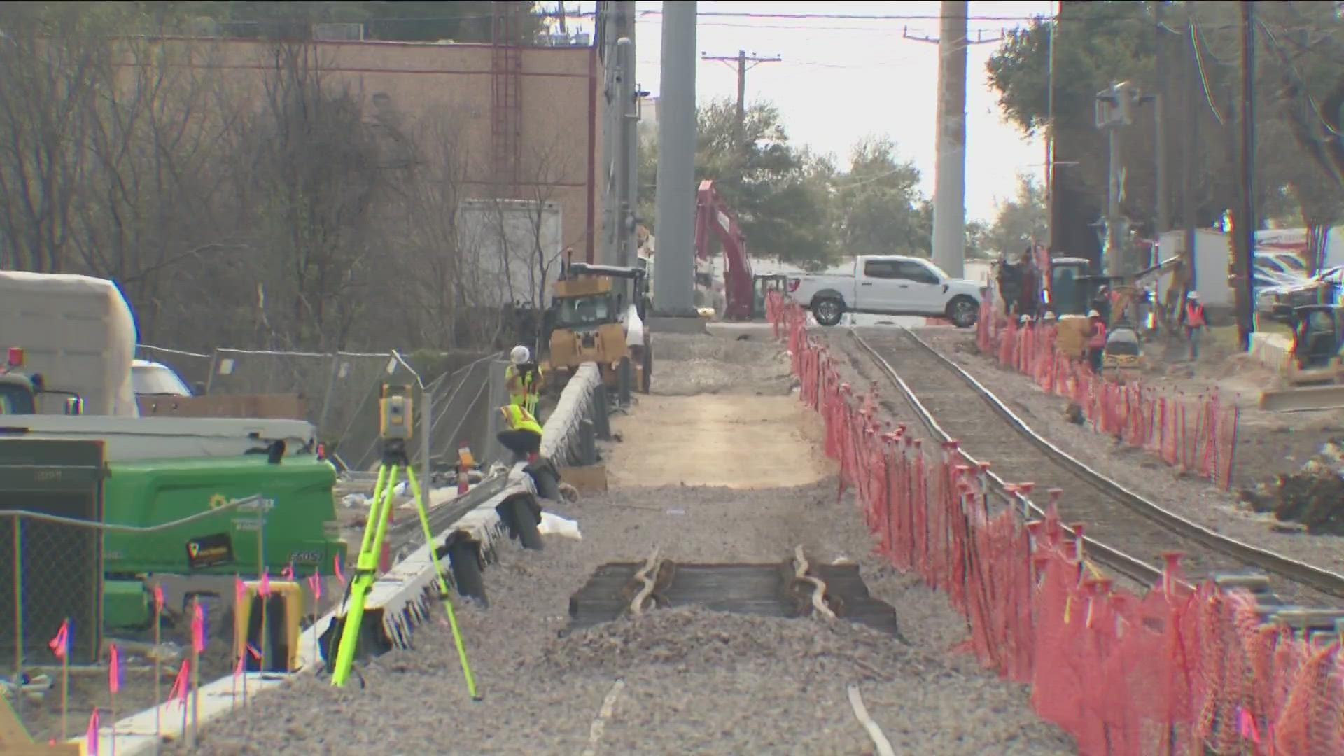 CapMetro train crash damages tracks near Leander station | kvue.com