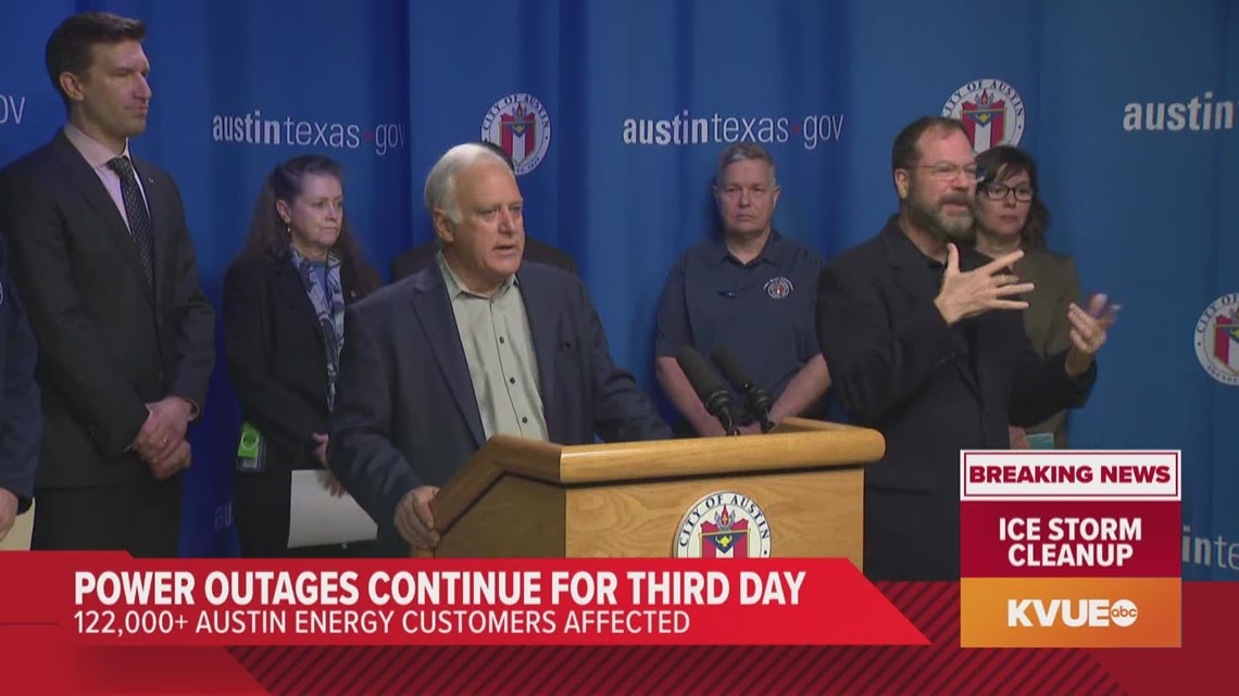 City of Austin provides update on power outages, debris cleanup | kvue.com