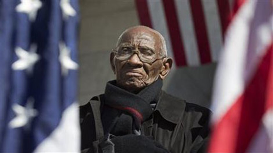 Richard Overton, America's oldest living World War II veteran, is in ...
