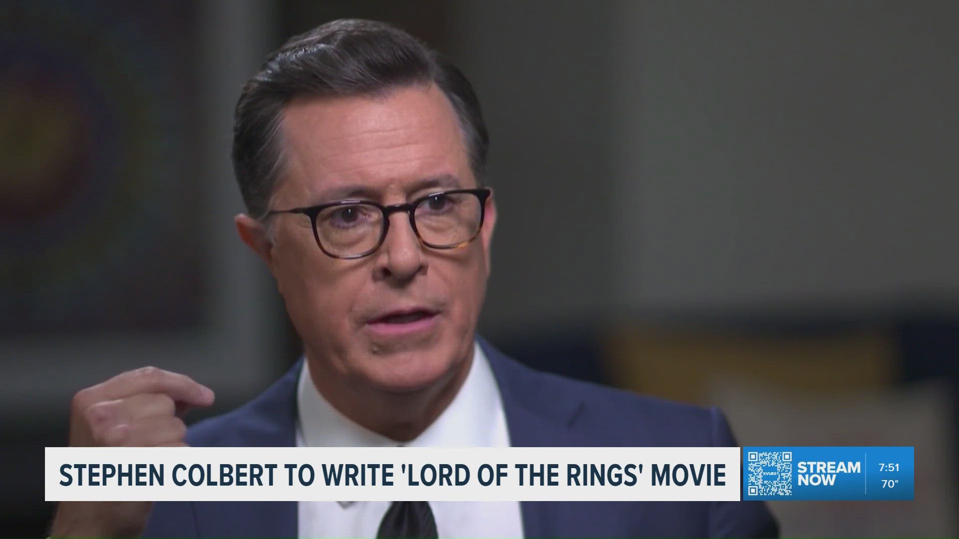 Stephen Colbert joins writing team for new 'Lord of the Rings' film ...