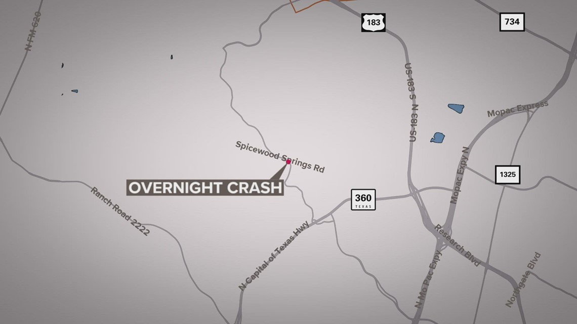 2 people hospitalized after car crashed into tree on Spicewood Springs ...