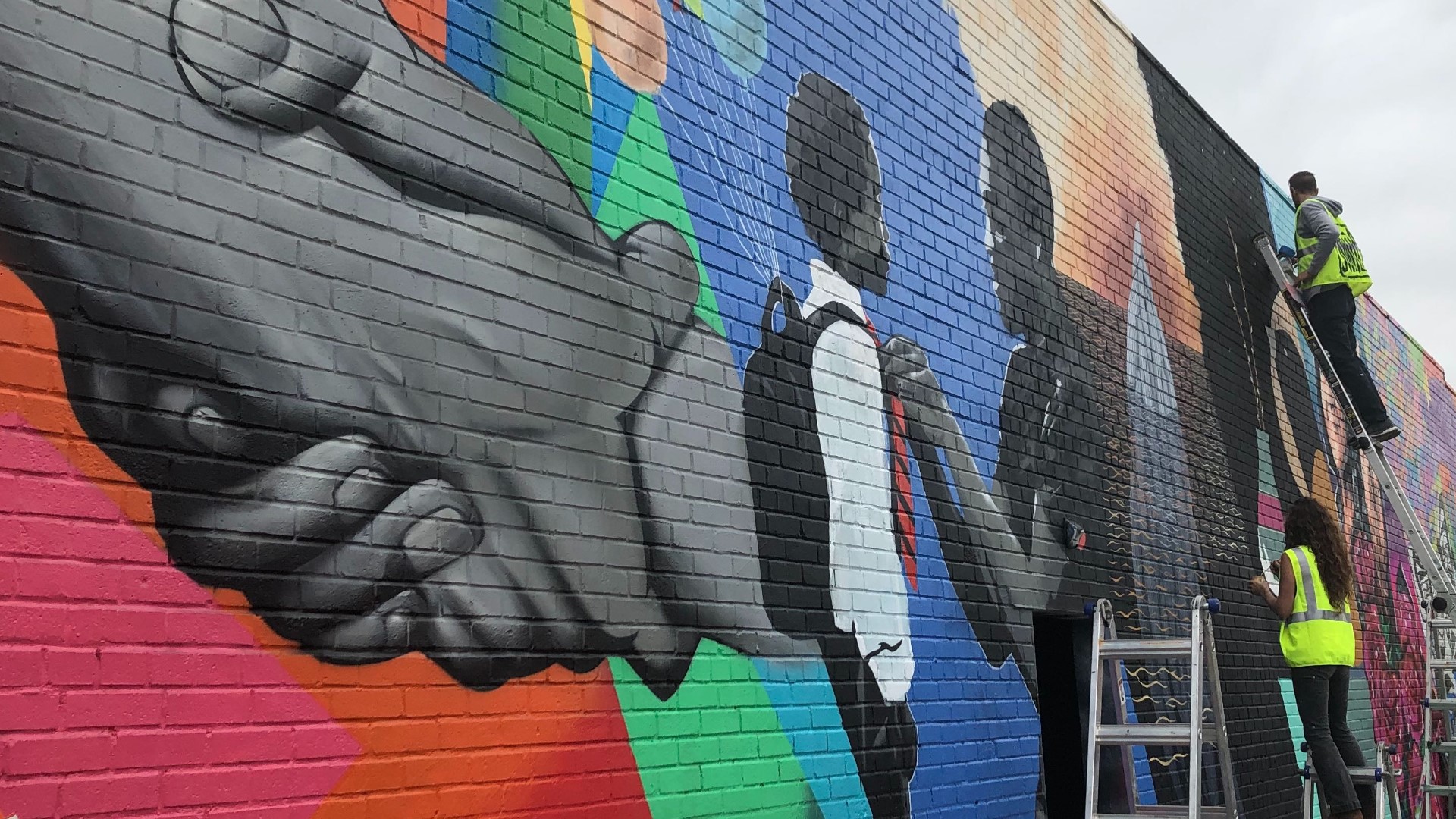 Mural created during SXSW 2019 to remain on Austin storefront long ...