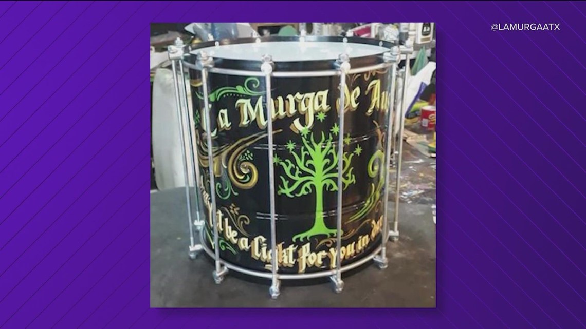 Austin FC's La Murga de Austin claims its drum was stolen | kvue.com