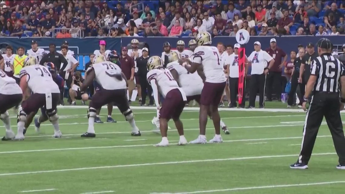 Former UTSA edge Trey Moore transfers to Texas | kvue.com