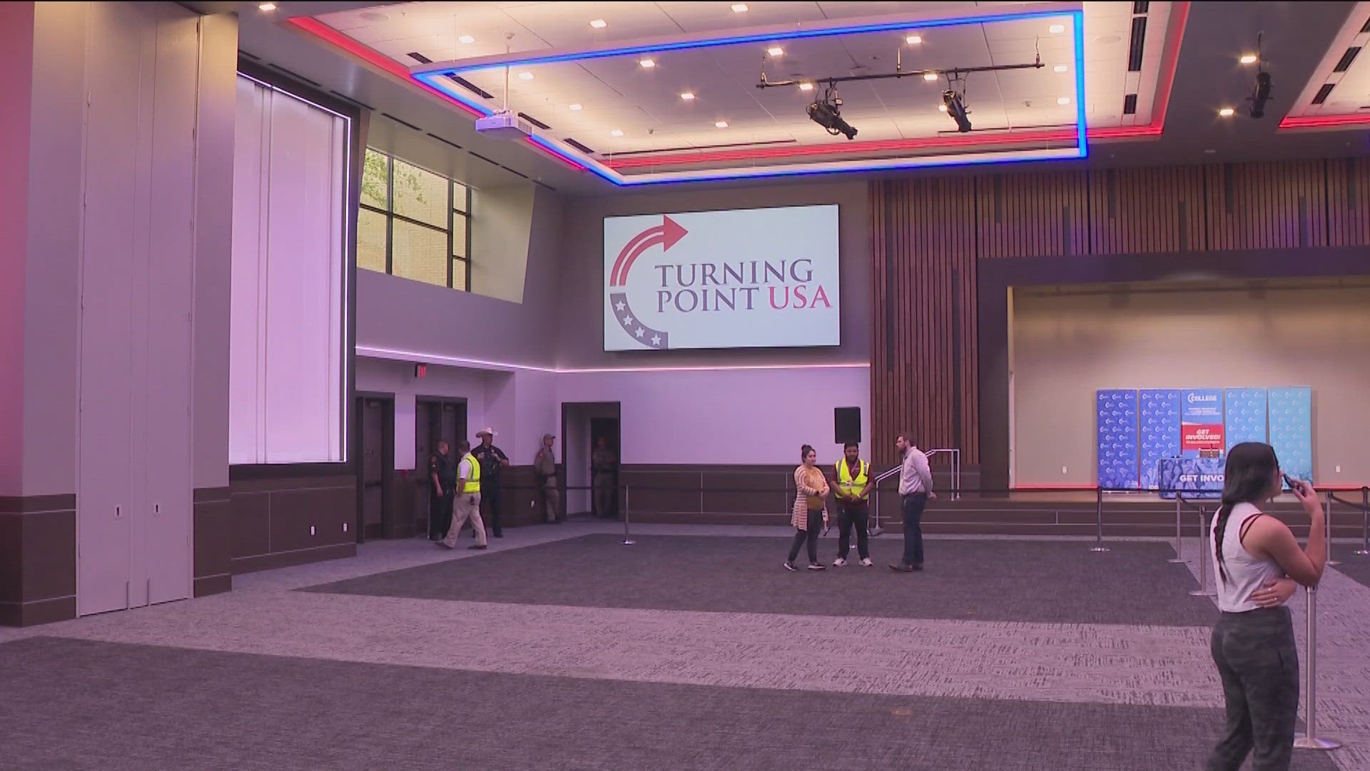 Texas State increases police presence with Turning Point USA event planned | kvue.com