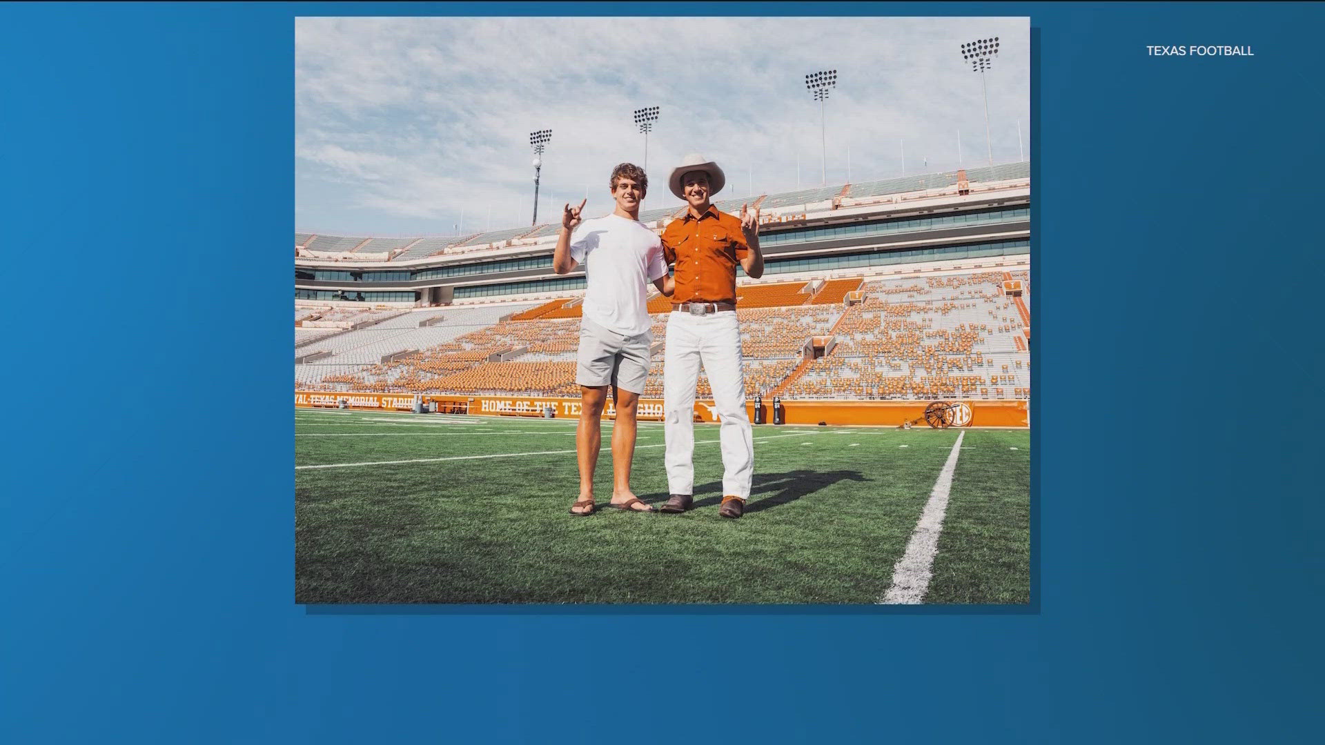 Retired NY Giants quarterback Eli Manning visits UT Austin | kvue.com