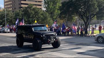 Trump protest in Austin after 2020 election results | kvue.com