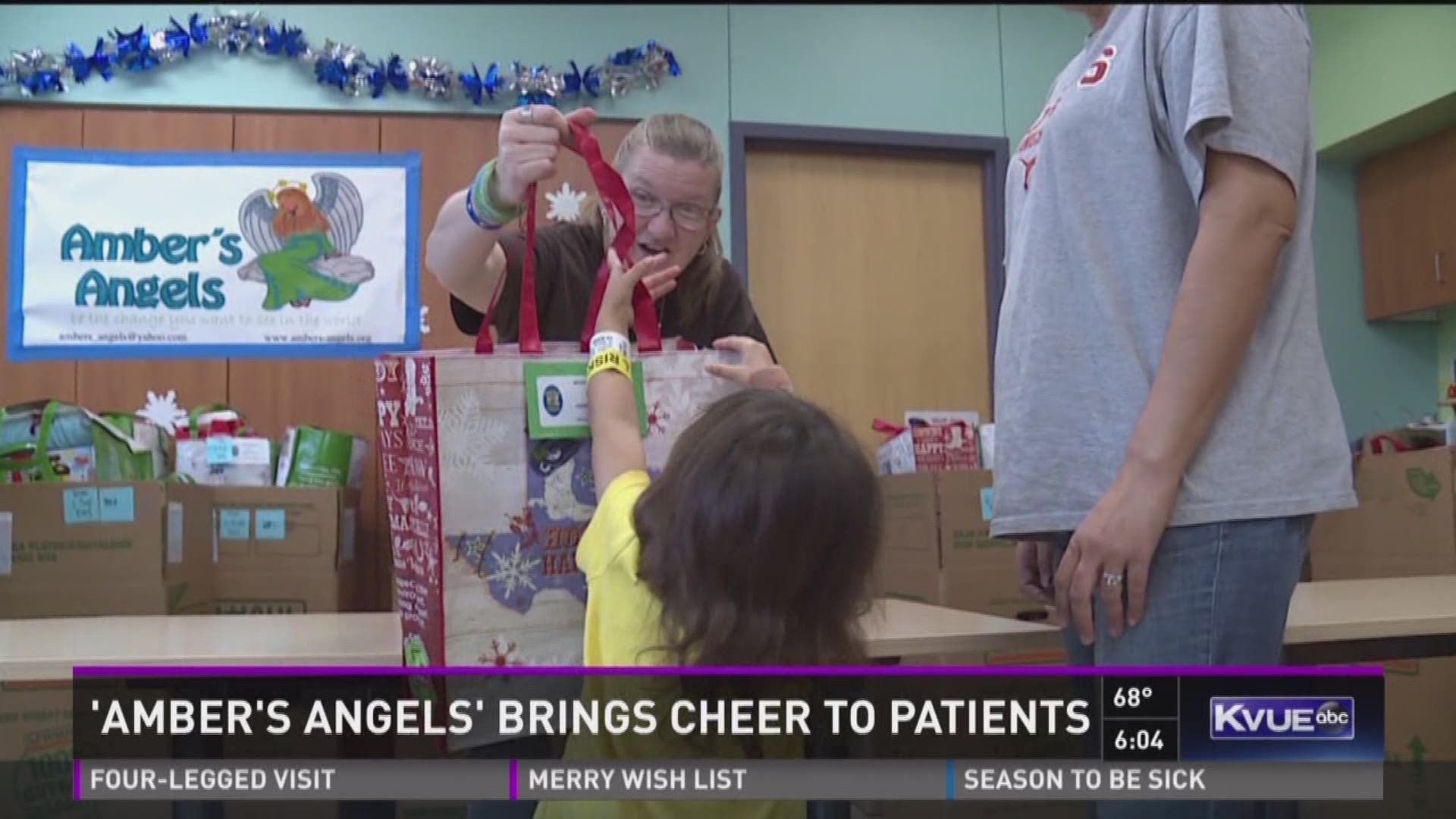 Amber’s Angels deliver cheer to patients | kvue.com