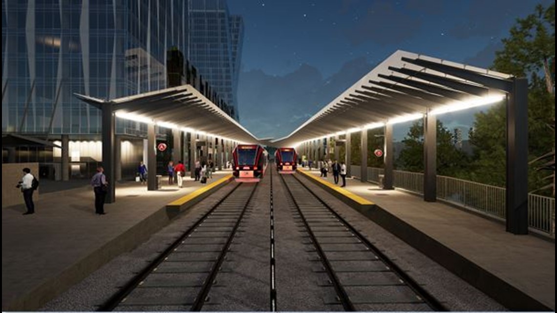 CapMetro's Red Line rail will get new $24M station near Domain | kvue.com