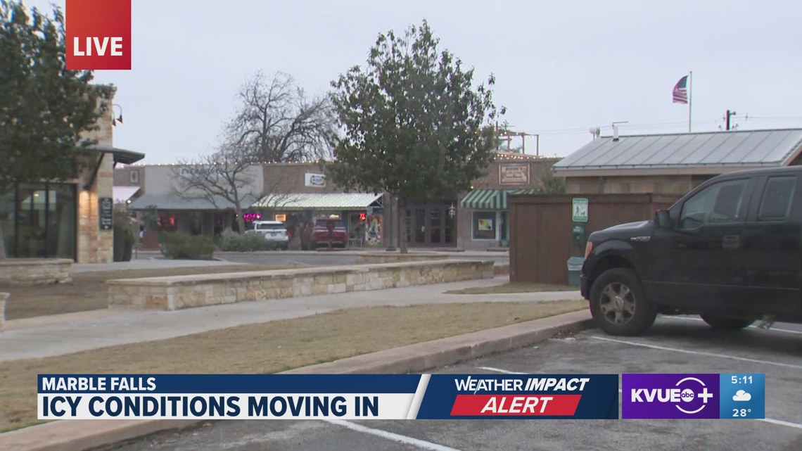 Weather Impact Alert: Icy conditions roll into Central Texas | What to ...