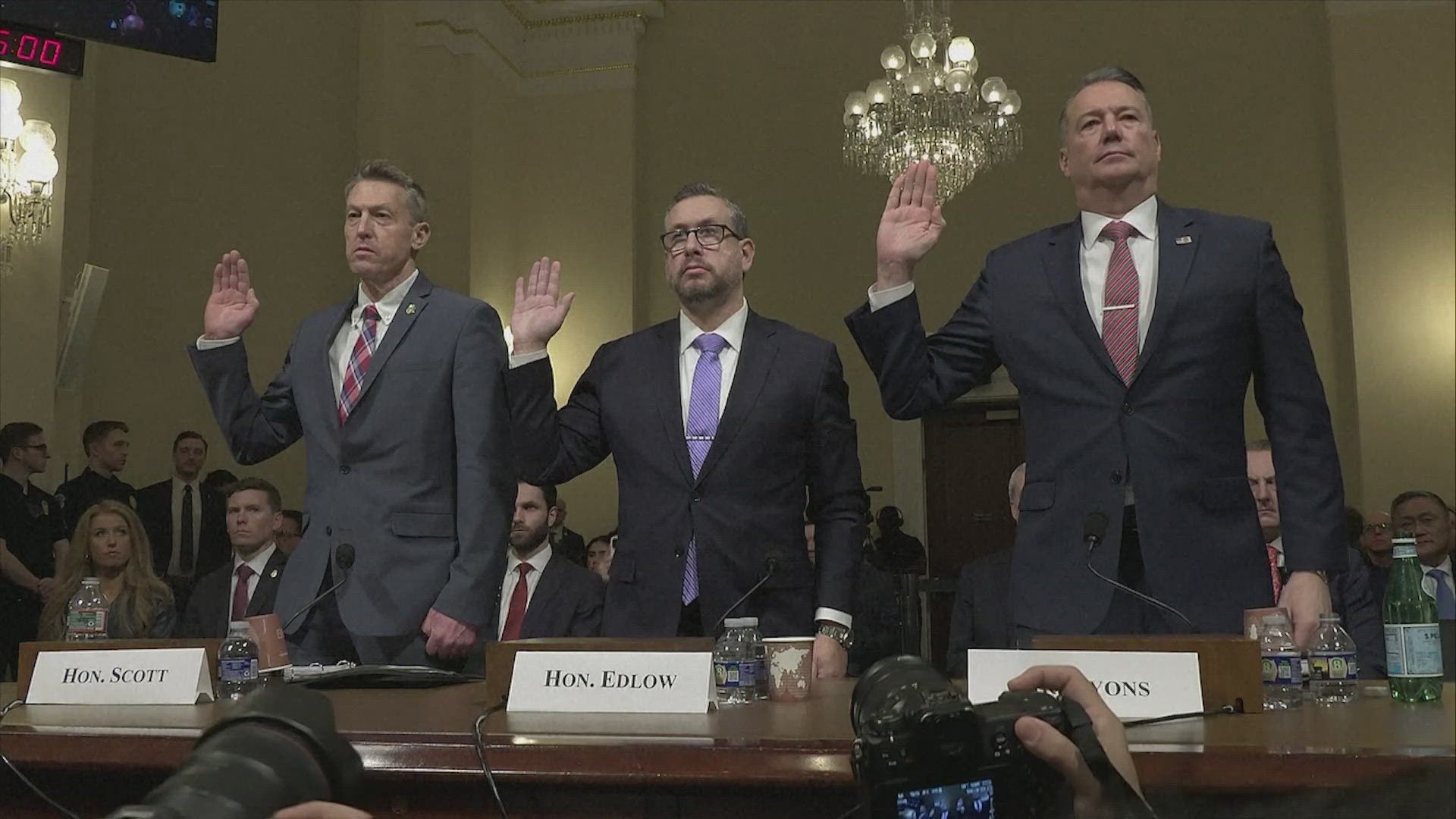 Immigration chiefs testifying in Congress following protester deaths in ...