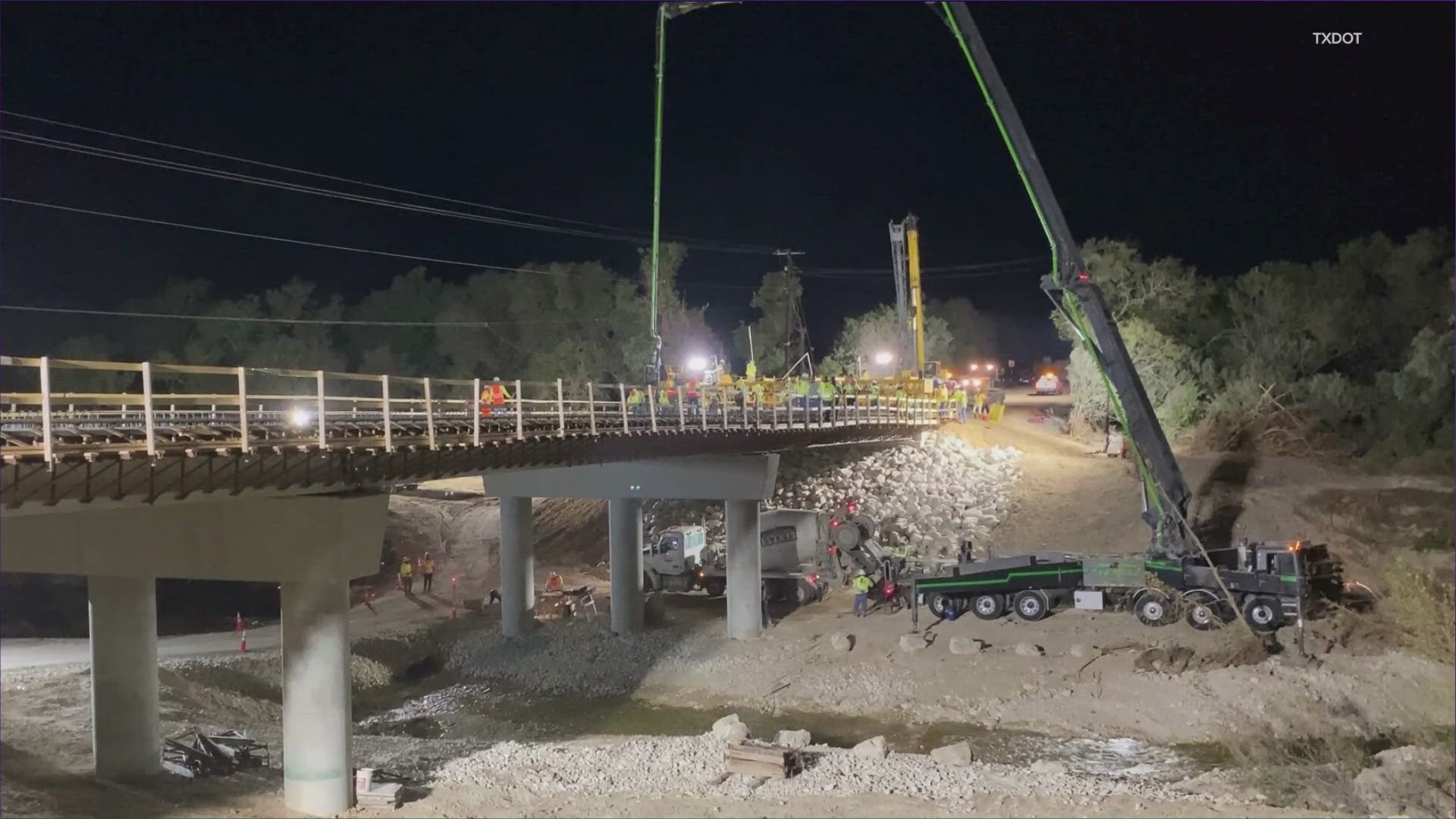 TxDOT making progress on new Cow Creek bridge | kvue.com