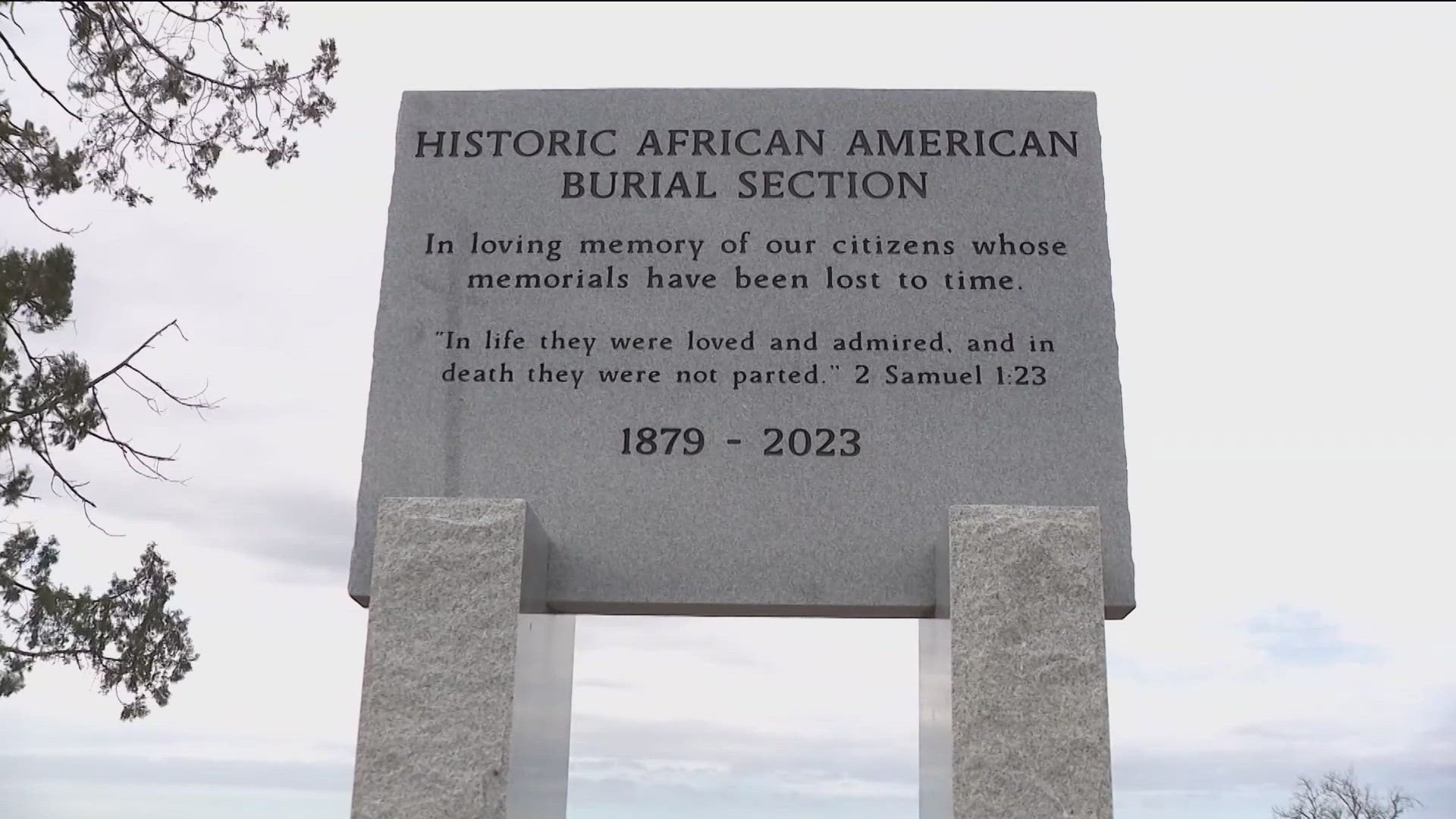 Memorial honors African Americans laid to rest at cemetery in Taylor ...